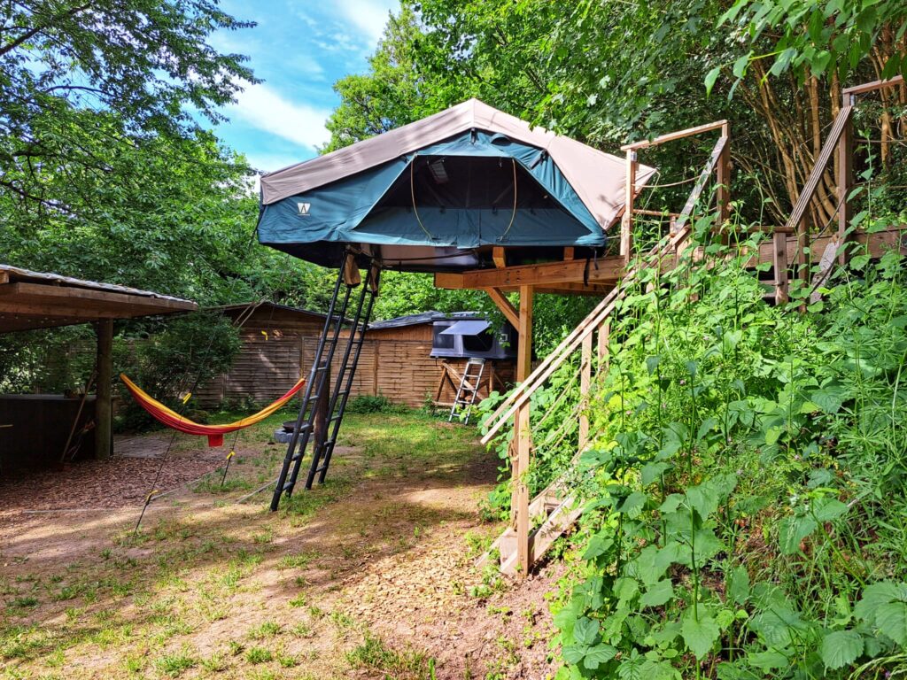 DACHZELT DORF Thulba – Dachzelten am Wakepark - DACHZELT DORF